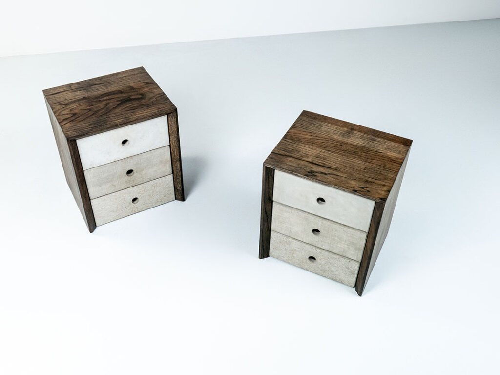 Concrete commode/night stand – Hookl und Stool