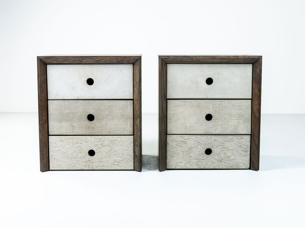 Concrete commode/night stand – Hookl und Stool