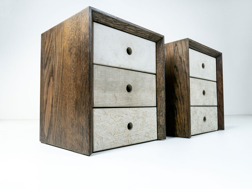 Concrete commode/night stand – Hookl und Stool